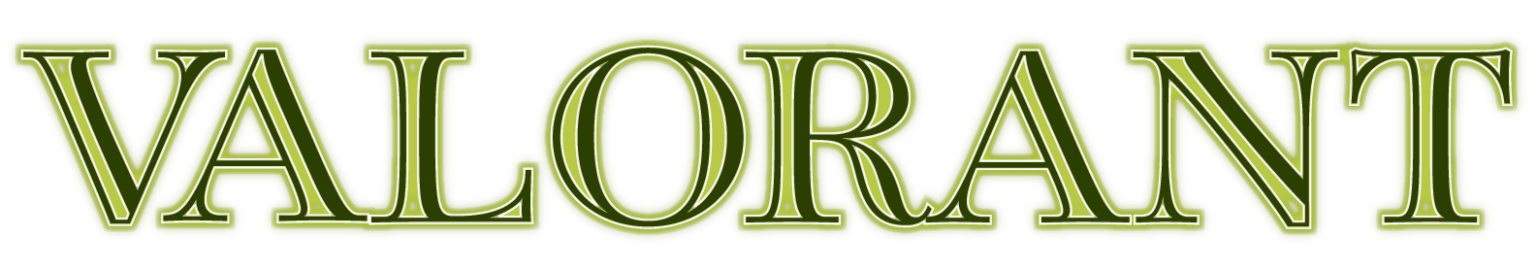 ヴァロラント(VALORANT)の透過済みロゴフリー素材(17種類)｜IPPU Material Dayo